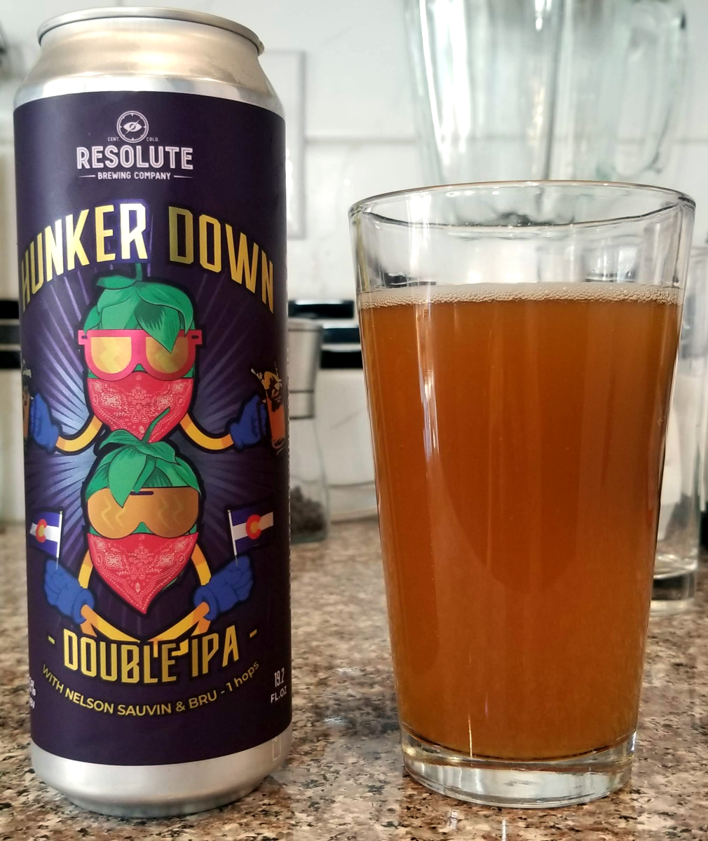 Hunker Down Double IPA, by Resolute Brewing (updated) – The Daedalnexus